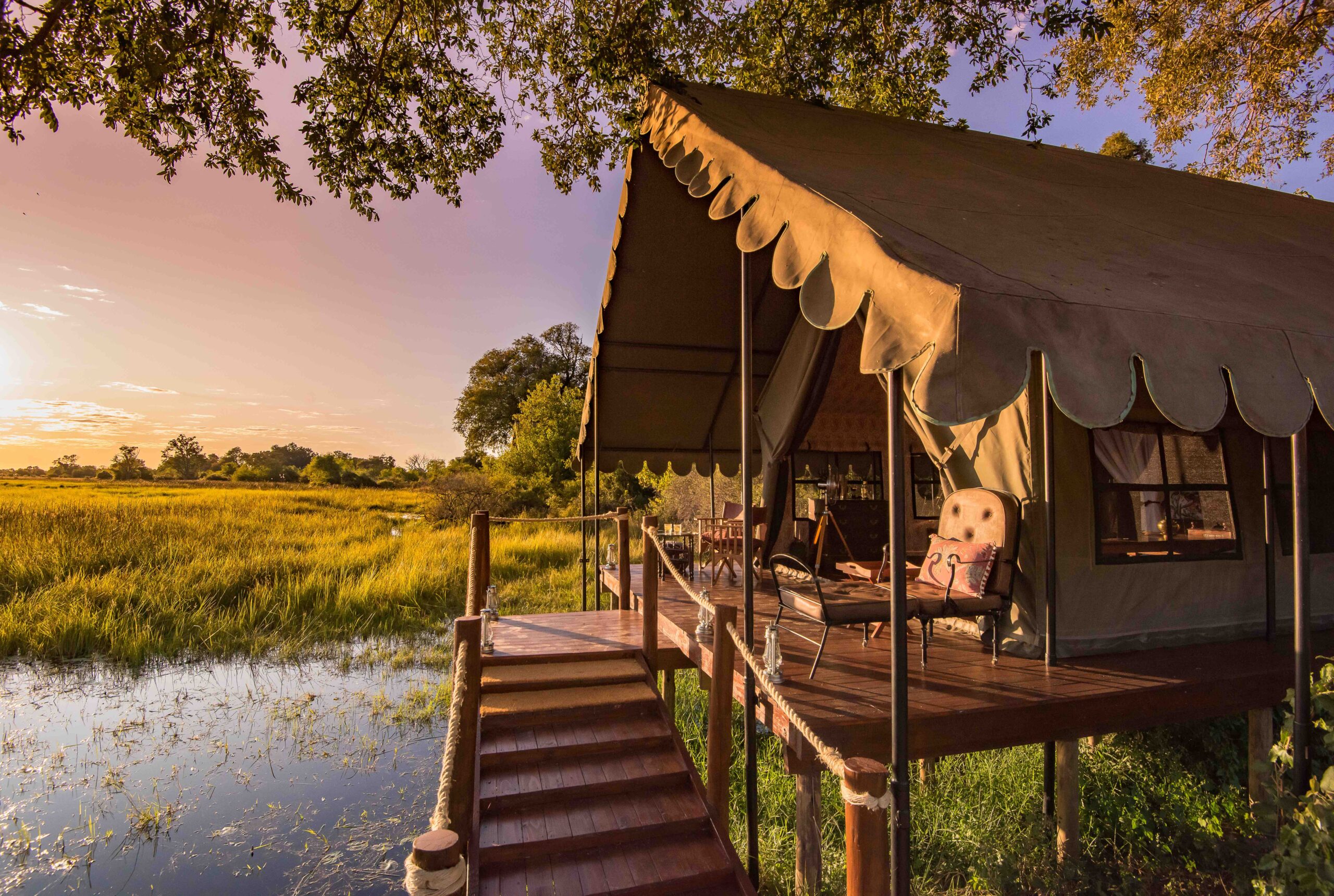 Duke's Camp Luxury Safari Botswana | Luxury Safari Tents | F&P Travel